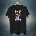 Aphmau Anime Unisex T-Shirt with Cat Hoodie and Kawaii Pose Fan Art ...