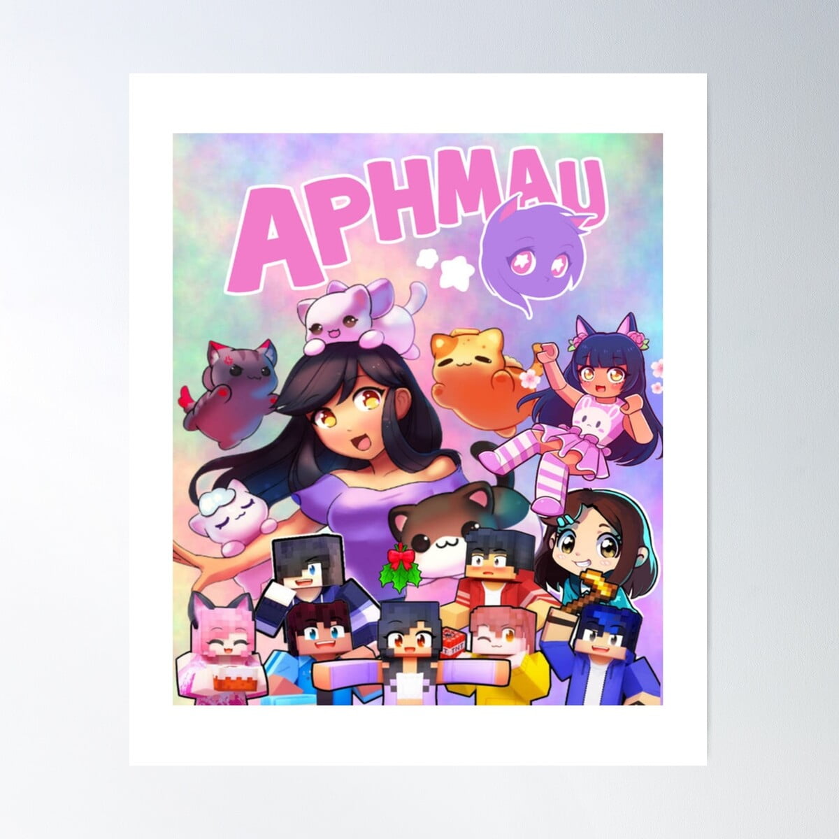 Aphmau Art3Khxamkatt_42 Poster Wall Art, Modern Wall Decor For Living ...