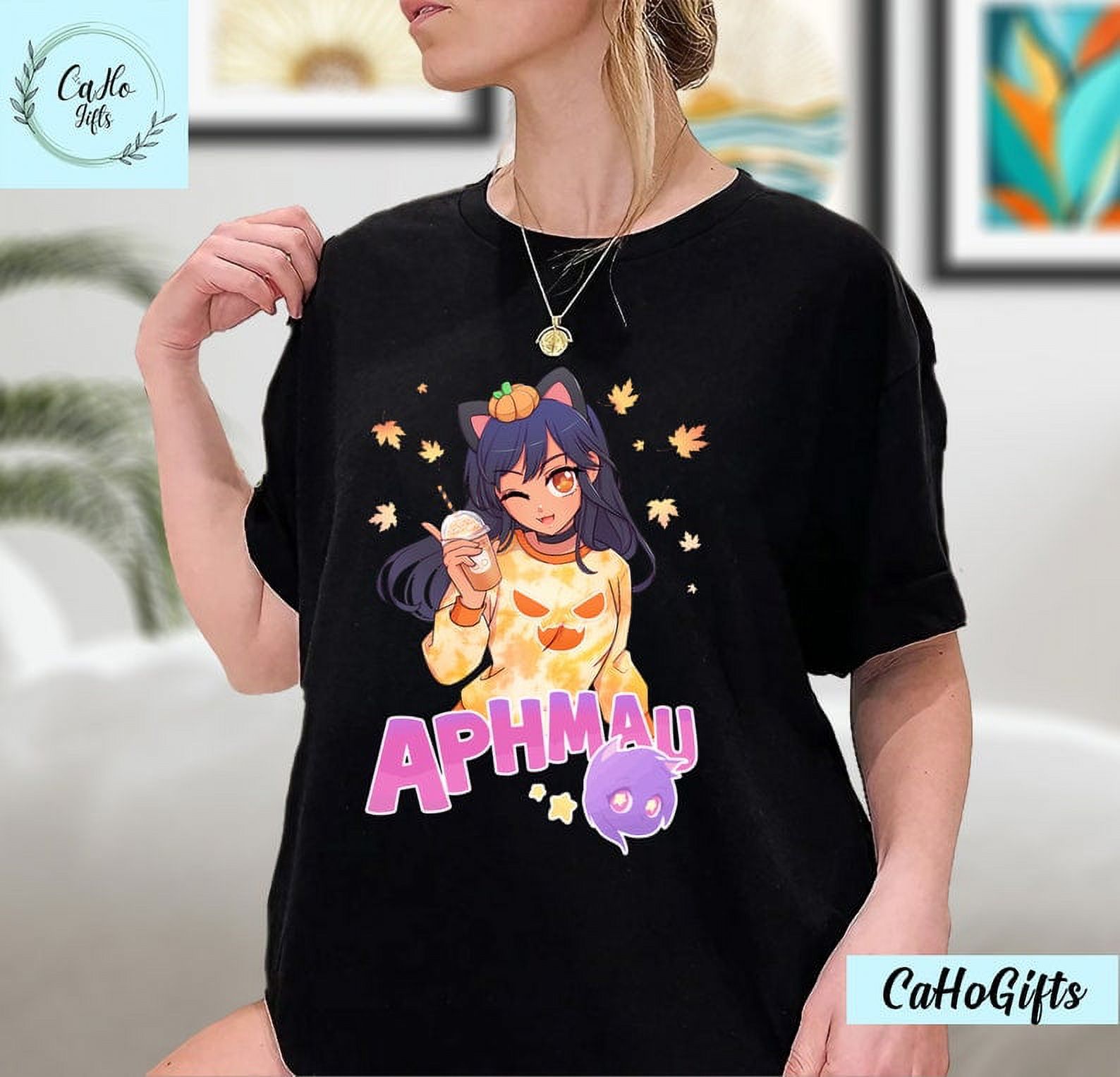 Aphmau Meow Plushies Anime Cats T-shirt, Aphmau Plushies, Youtuber ...