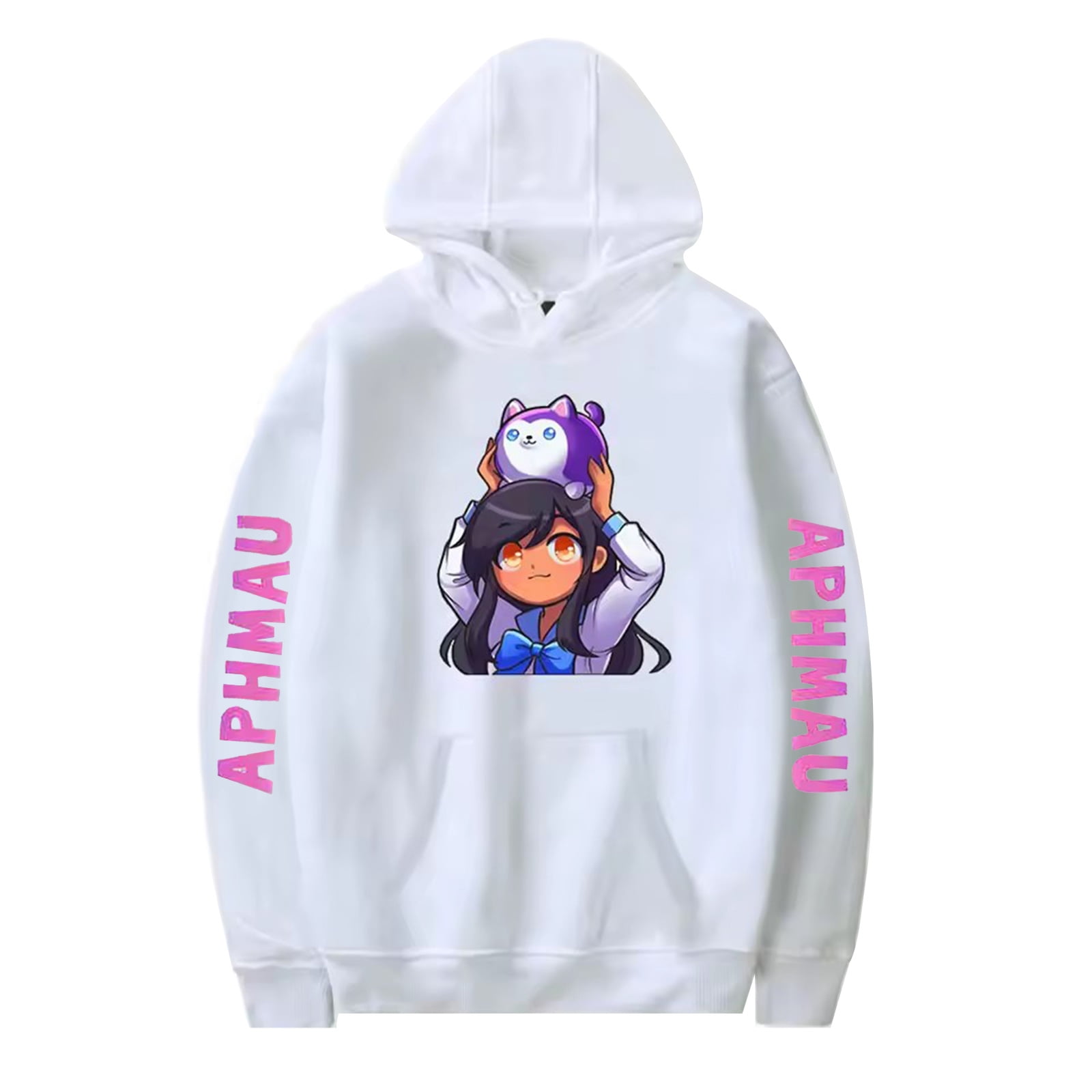 Aphmau Merch Hoodie Cartoon Kawaii Long Sleeve Pullover Aphmau ...
