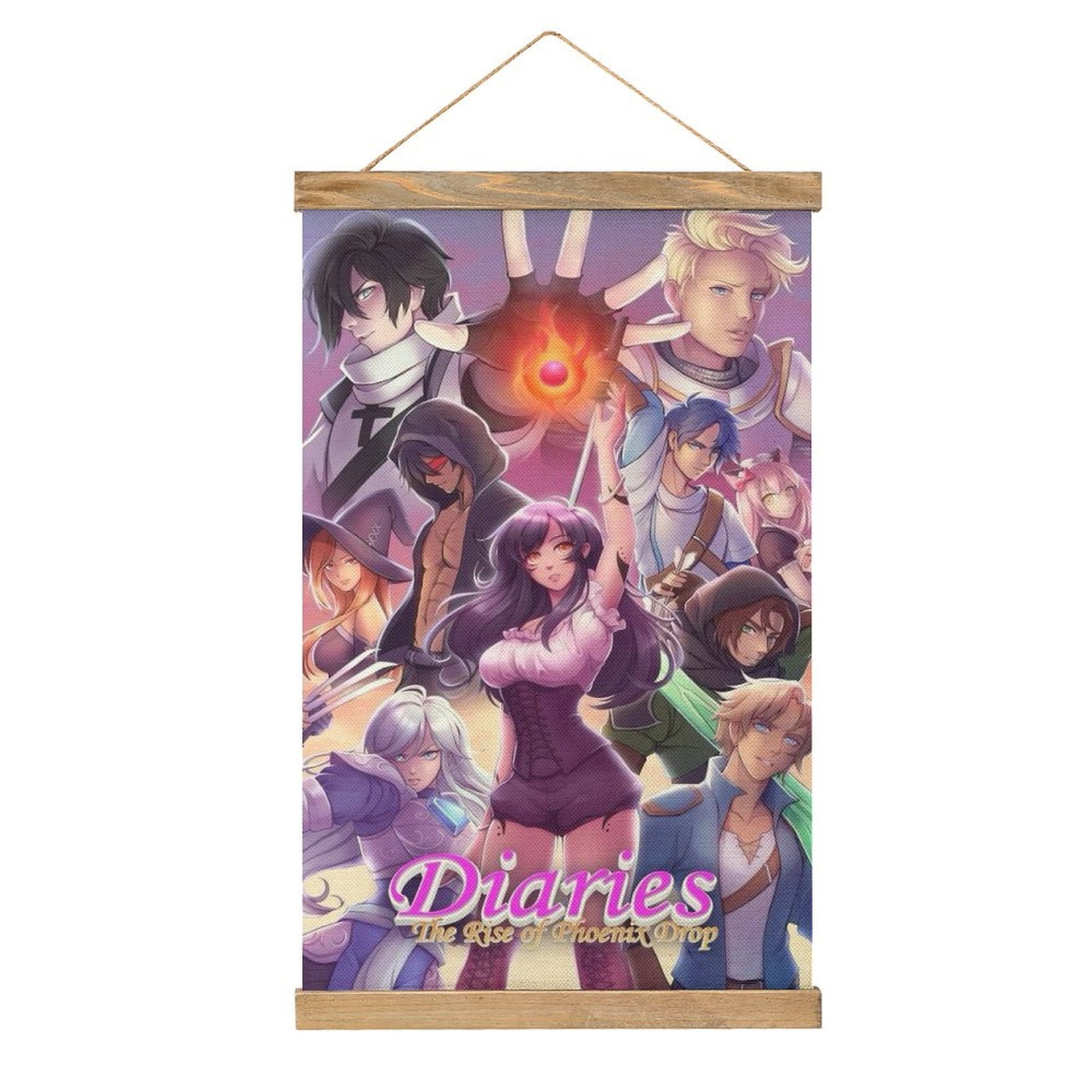 Aphmau Minecraft Diaries Poster Artworks Canvas Poster Art Gifts Wall ...