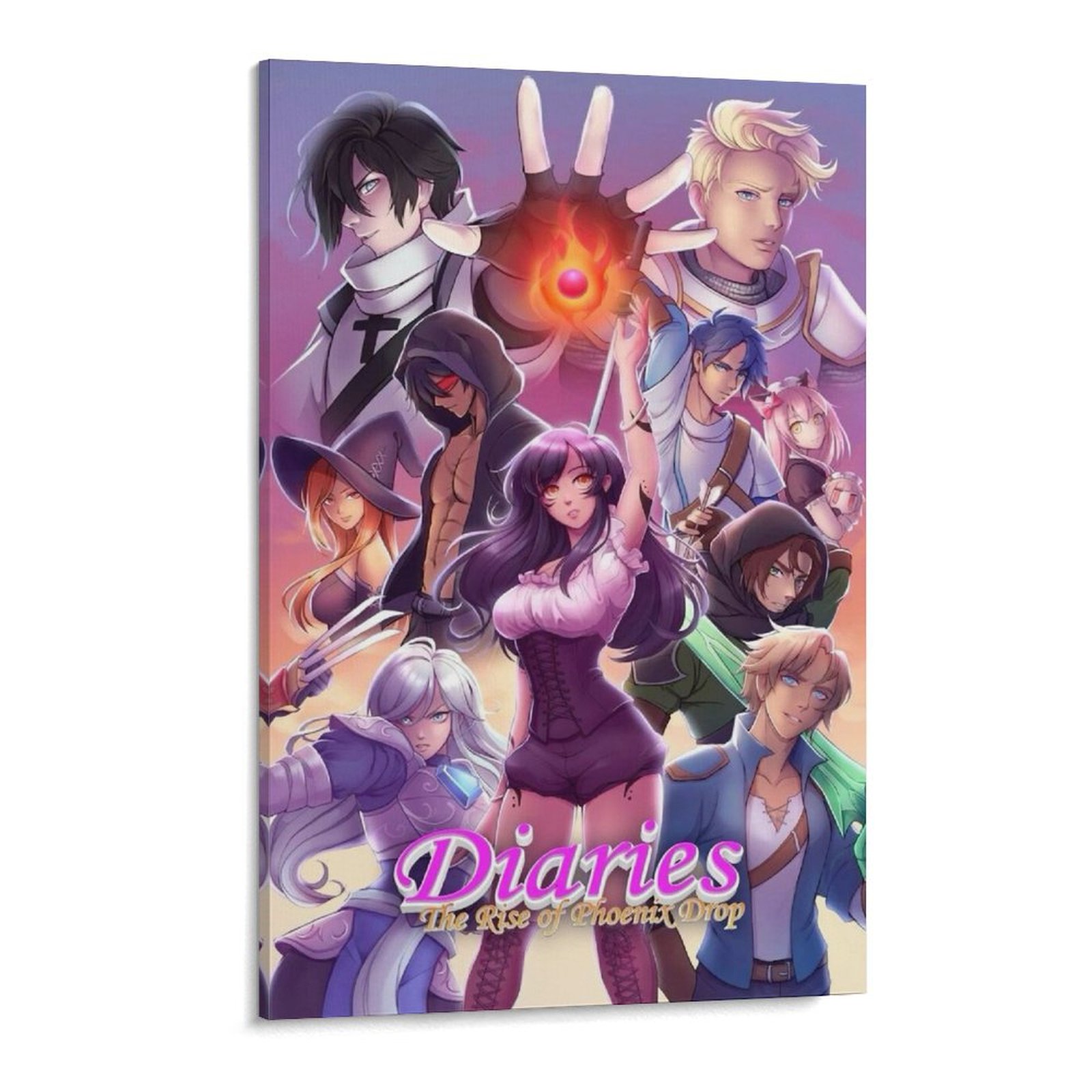 Aphmau Minecraft Diaries Poster Canvas Painting Creativity Poster for ...
