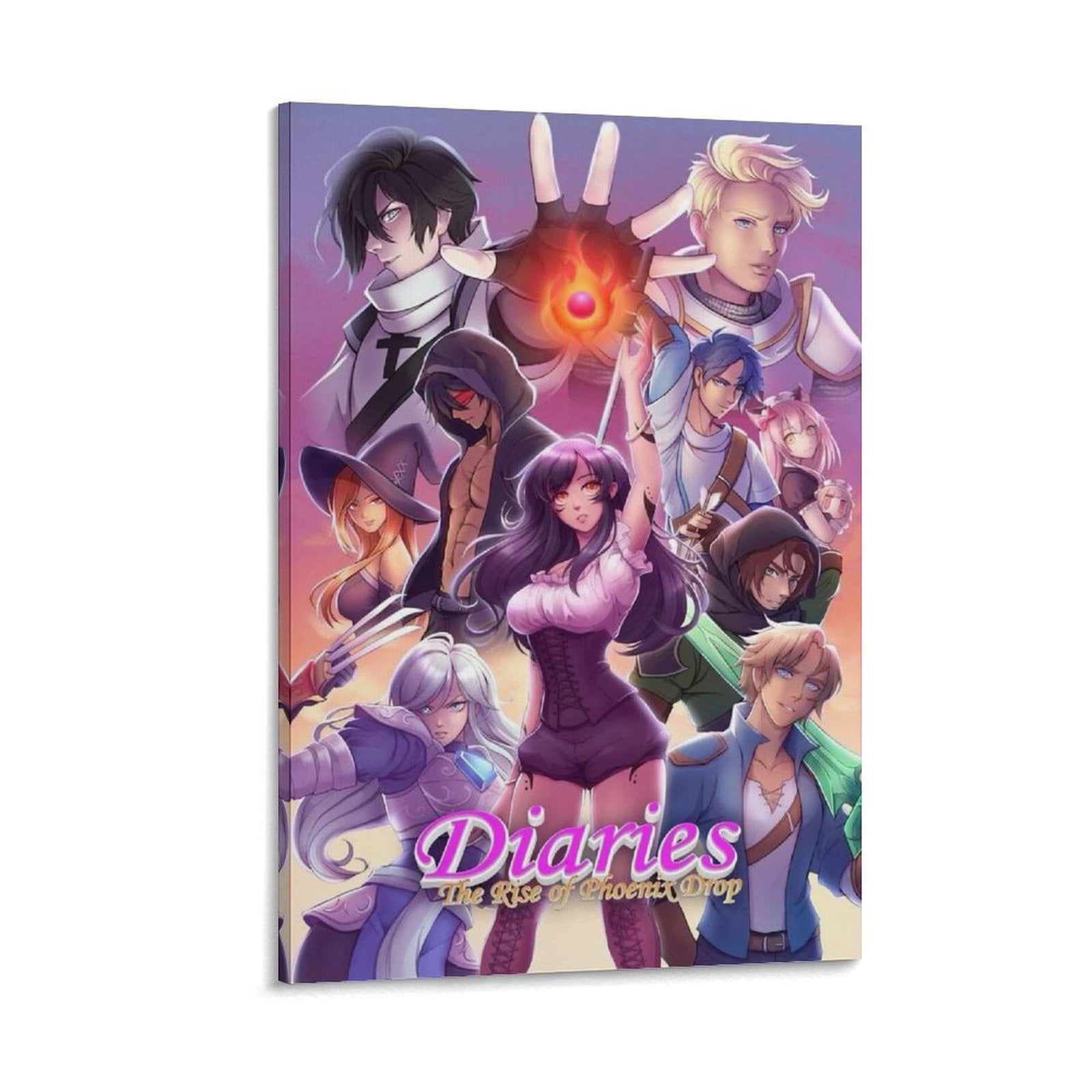 Aphmau Minecraft Diaries Poster Canvas Painting Creativity Poster for ...