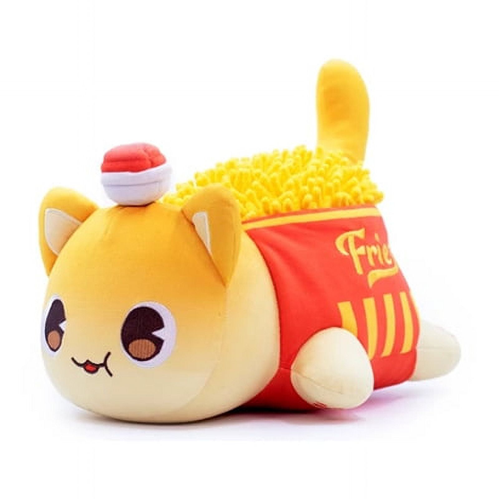 Aphmau Plush Burger Cat Plush Toy Soft And Cute Appearance Bringing Infinite Joy