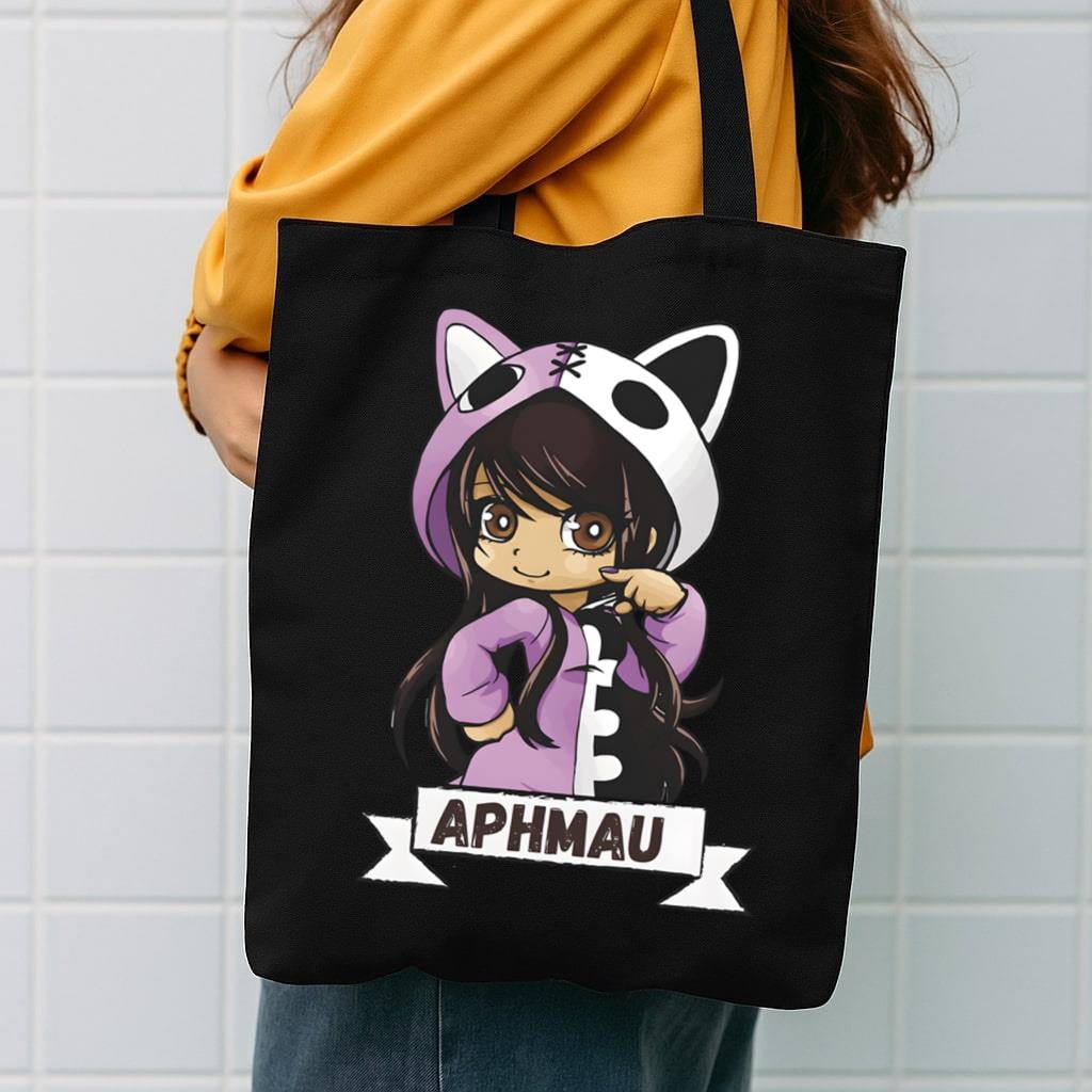 Aphmau T Bag, Meemeows Aphmau cat Bag, Aphmau cat girl Tote Bag ...
