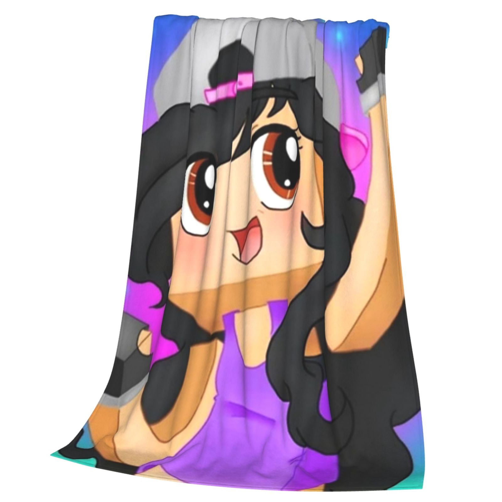 Aphmau Throw Blanket Cozy Plush Lightweight Warm Fuzzy Flannel Blanket ...