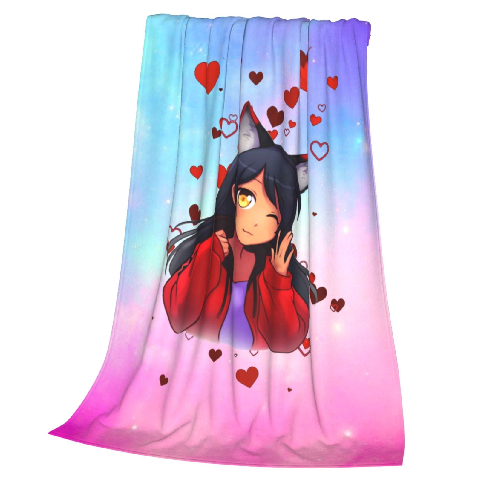 Aphmau Throw Blanket Cozy Plush Lightweight Warm Fuzzy Flannel Blanket ...