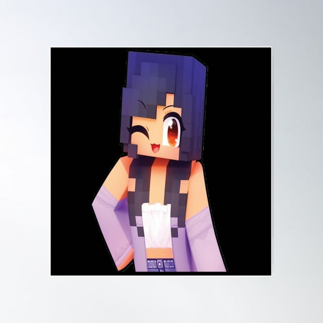 Aphmau Vtuber Poster Wall Art, Modern Wall Decor For Living Room ...