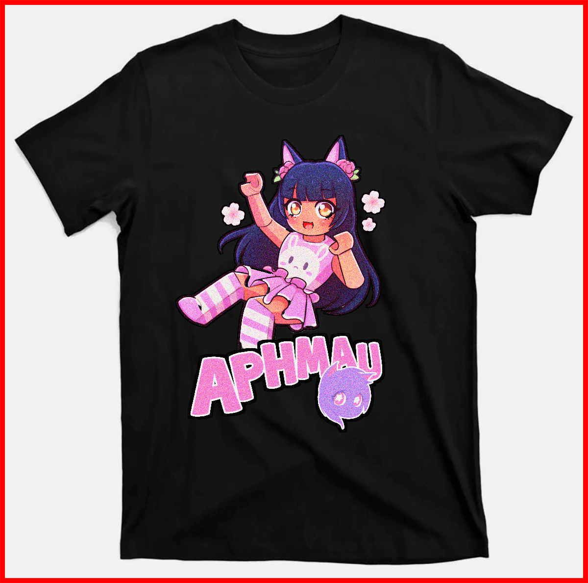 Aphmau YouTuber Gamer Minecraft Roblox Kids Character Fan Unisex T ...