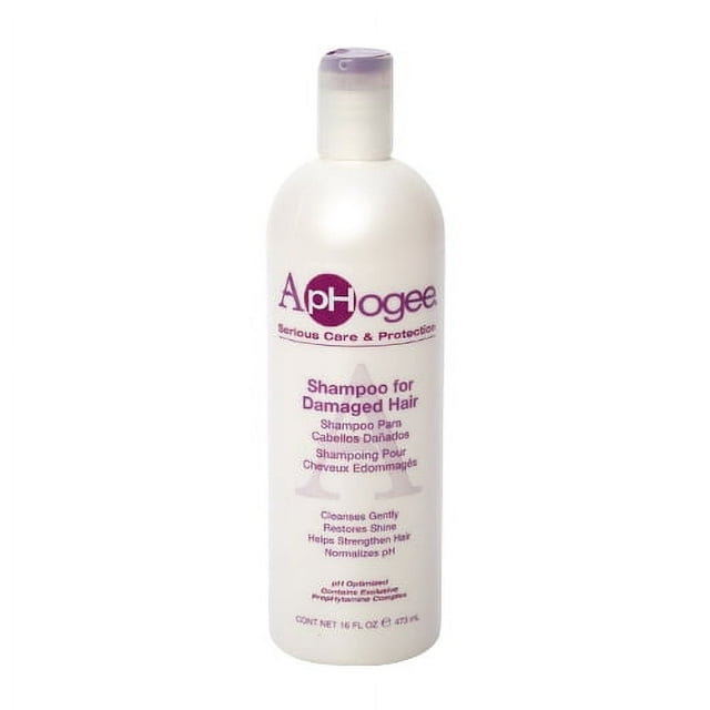 Aphogee Shampoo For Damaged Hair pH Optimized 16 Oz, 2 Pack - Walmart.com