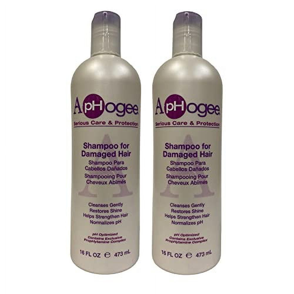 Aphogee Shampoo for Damaged Hair, 16 oz (Pack of 2) - Walmart.com
