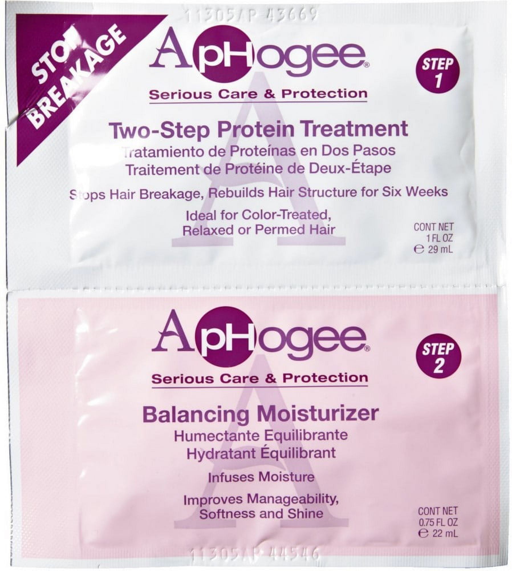 Aphogee Two-Step Protein Treatment Hair Moisturizer, 1 ea - Walmart.com