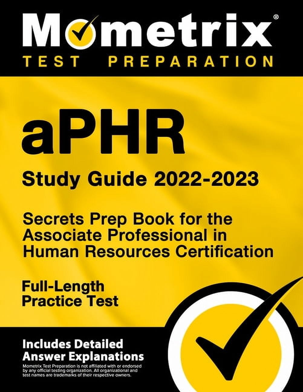 Aphr Study Guide 2022-2023 - Secrets Prep Book for the Associate ...