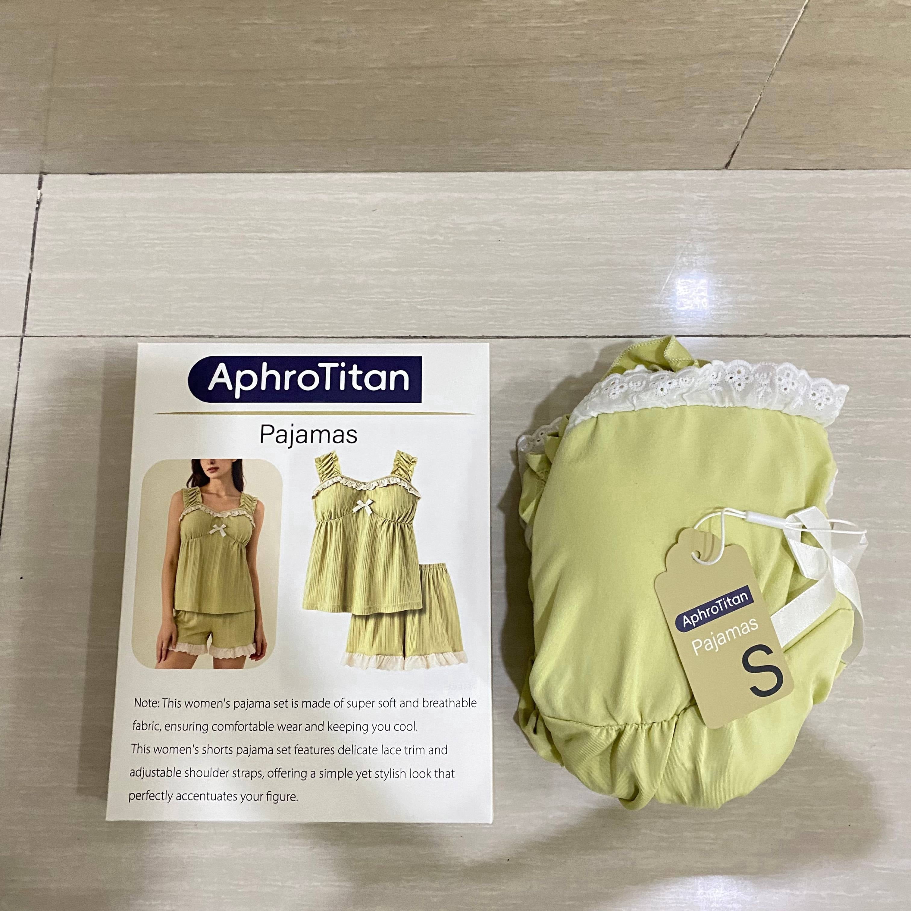 AphroTitan Pajamas,Women Shorts Pajama Set - S - Walmart.com
