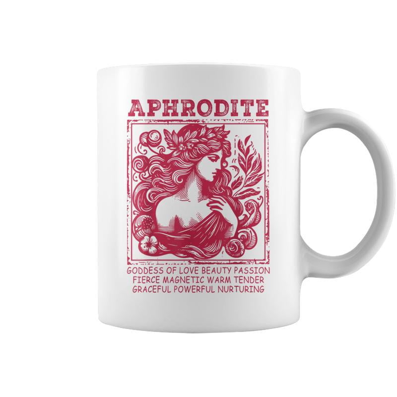 Aphrodite Goddess Of Love Greek Mythology Goddess Spiritual Coffee Mug ...