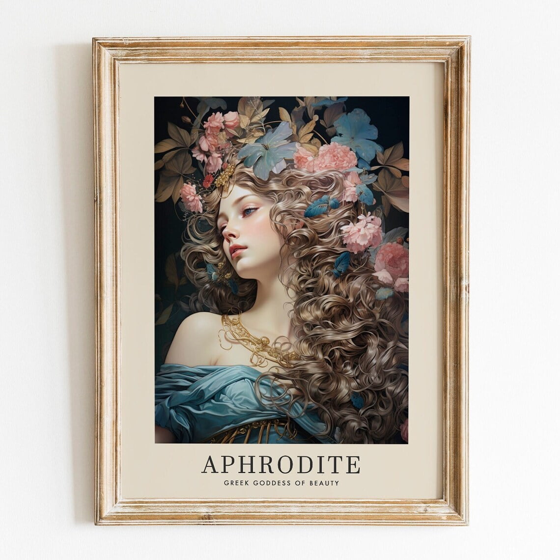Aphrodite, Greek Goddess Of Beauty, Mythology Wall Art, Aphrodite ...