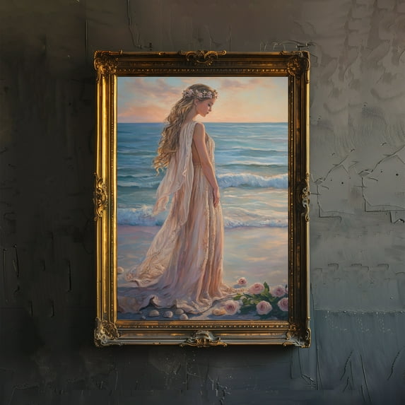 Aphrodite Print Dark Academia Art Greek Goddess Decor Antique Mythology ...