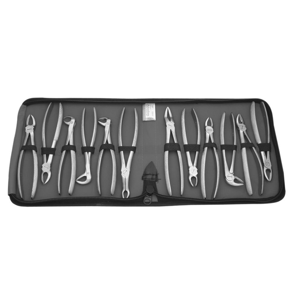 Api Tooth Extracting Forceps Kit Anatomic Handle-Set Of 12 - Walmart.com