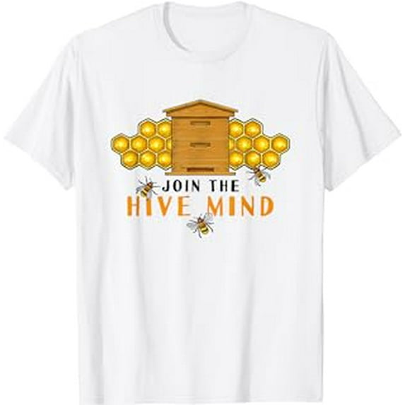 Apiary Bees - Honey Bee Hive Honeycomb - Bee Pollen T-Shirt - Walmart.com