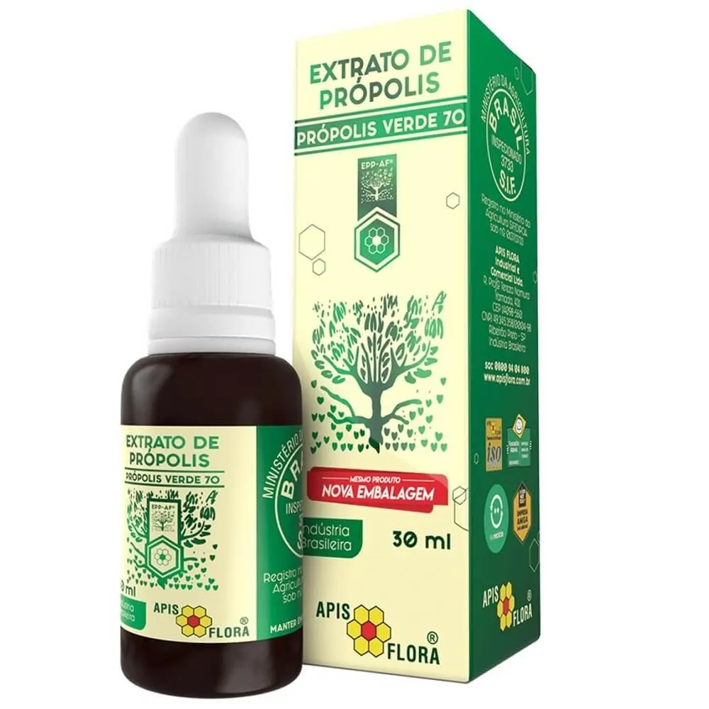 Apis Flora Green Bee Propolis 70 Extract (30mL) - Walmart.com