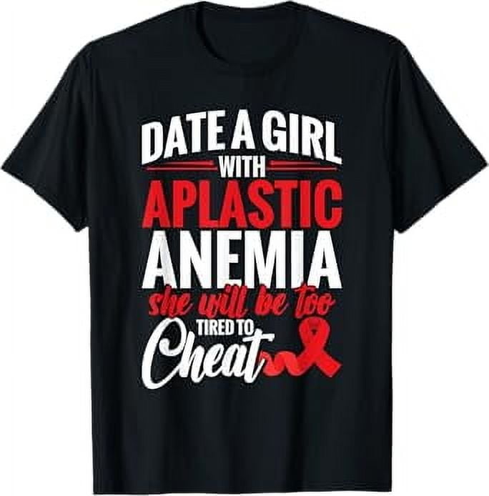 Aplastic Anemia Awareness Ribbon Aplastic Anemia Warrior T-Shirt ...