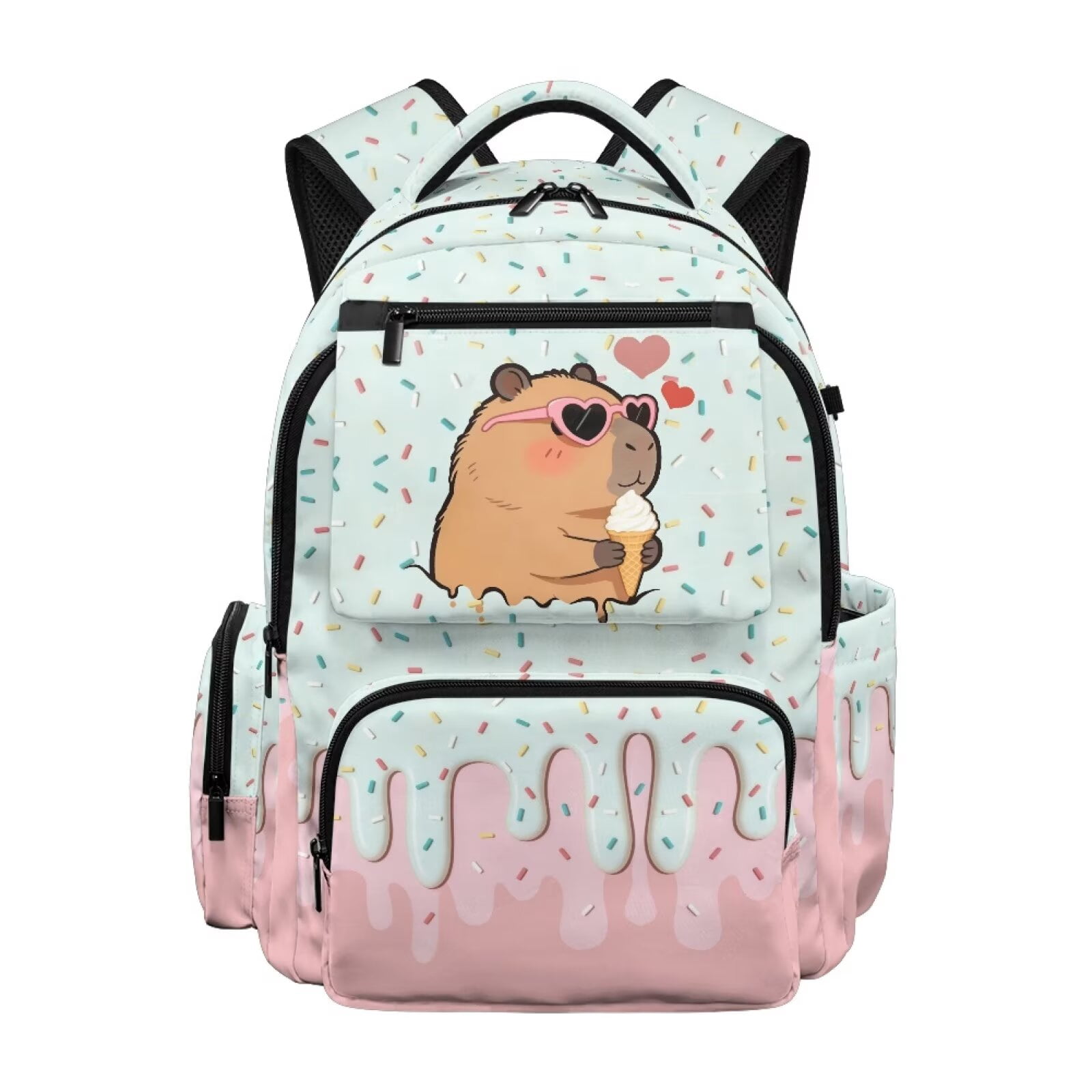 Aplkyhs Backpack for Teens 12-18 Stylish 17 Inch School Bag Durable ...
