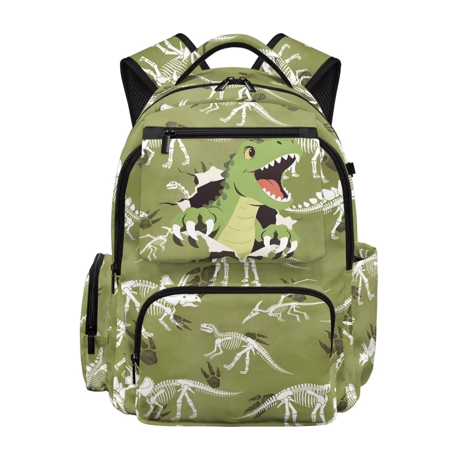 Aplkyhs Cartoon Dinosaur Backpack for Students Age 6-18 Sweet Style ...
