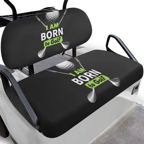 Aplkyhs Golf Print Golf Cart Seat Covers Golf Cart Seat Towel Blanket ...