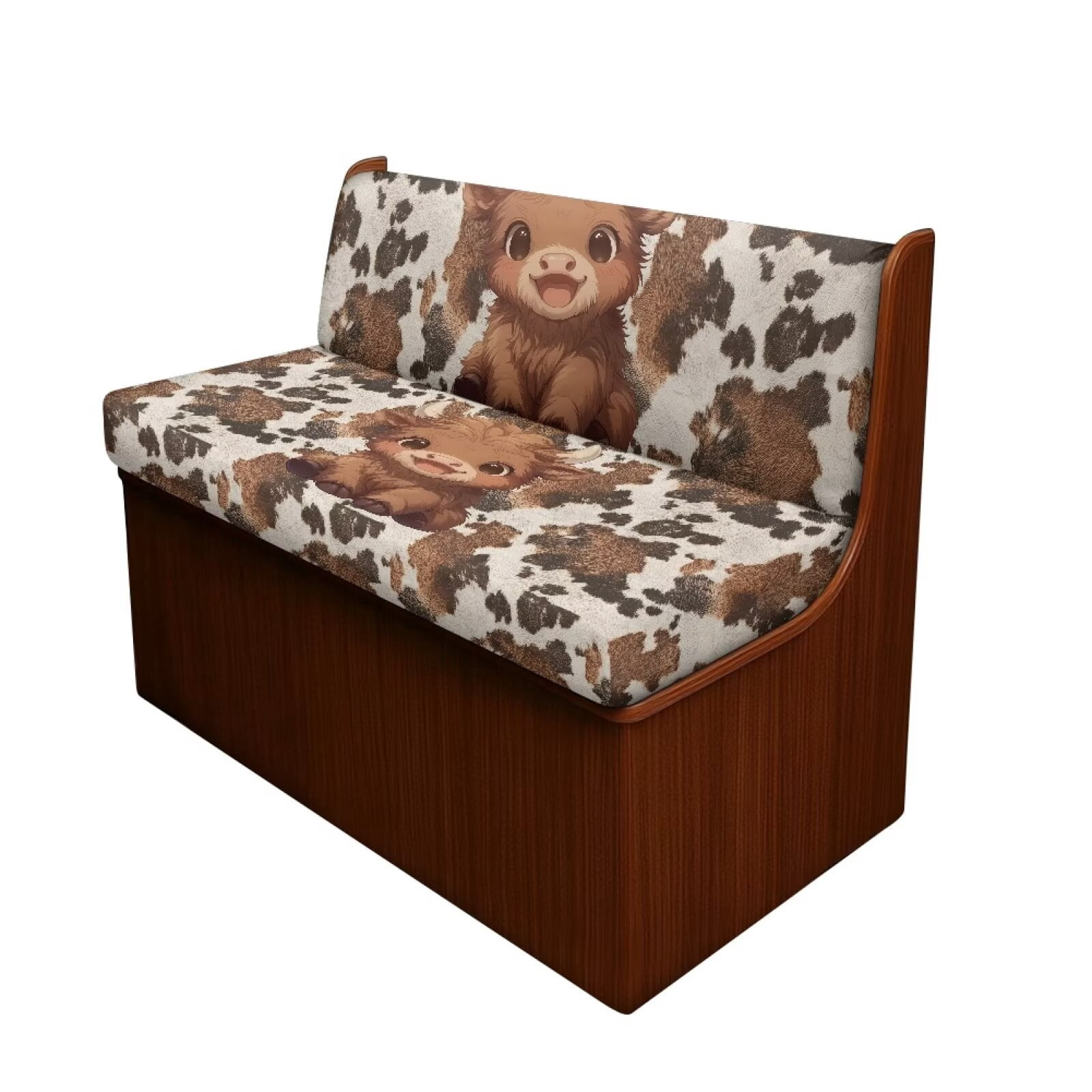 Aplkyhs Highland Cow RV Dinette Cushion Cover Camper Decor Sofa Covers ...