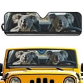 Aplkyhs Koala Windshield Sun Shade Blocks UV Rays Sun Visor Protector ...