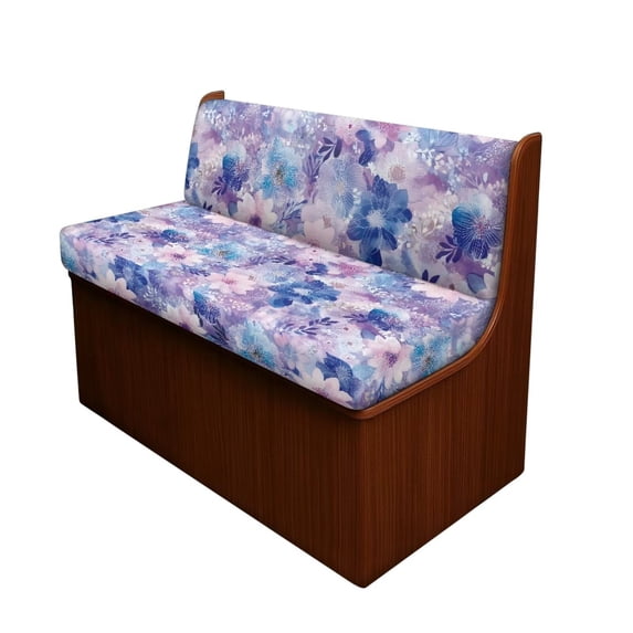 Aplkyhs Purple Flower RV Dinette Cushion Cover Camper Decor Sofa Covers ...