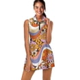 Aplkyhs Retro Floral Workout Athletic Dresses Active Exercise Workout ...
