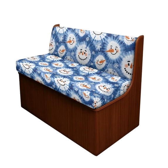 Aplkyhs Snowman RV Dinette Cushion Covers Universal Sofa Covers ...