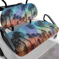 Aplkyhs Tropical Palm Tree Golf Cart Seat Covers Universal Golf Cart ...