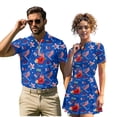 Aplkyhs USA 250th Anniversary Matching Golf Shirts for Couple Quarter ...