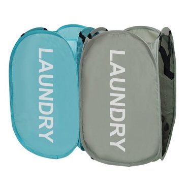Mainstays Adult Flexible Square Laundry Hamper, Soft Silver - Walmart.com