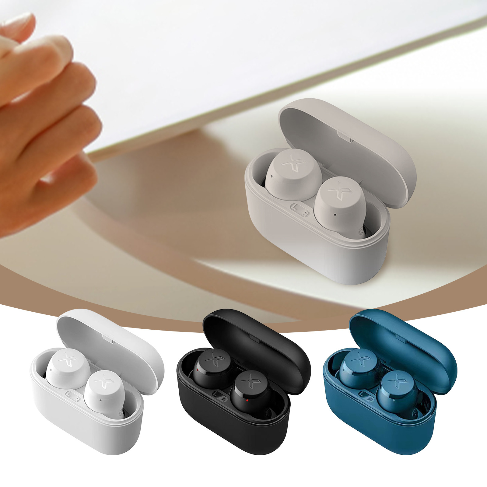 Apmemiss Bluetooth Earbuds Clearance True Wireless Bluetooth In Ear ...