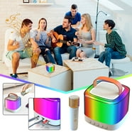 EARISE T12 Kid's Karaoke Machine with Toddler Toy Microphone, Wireless ...