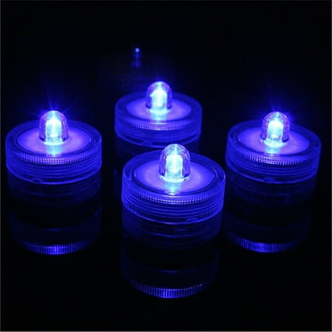 JYtrend Bright Submersible Tea Lights Floral Waterproof Led for Party ...