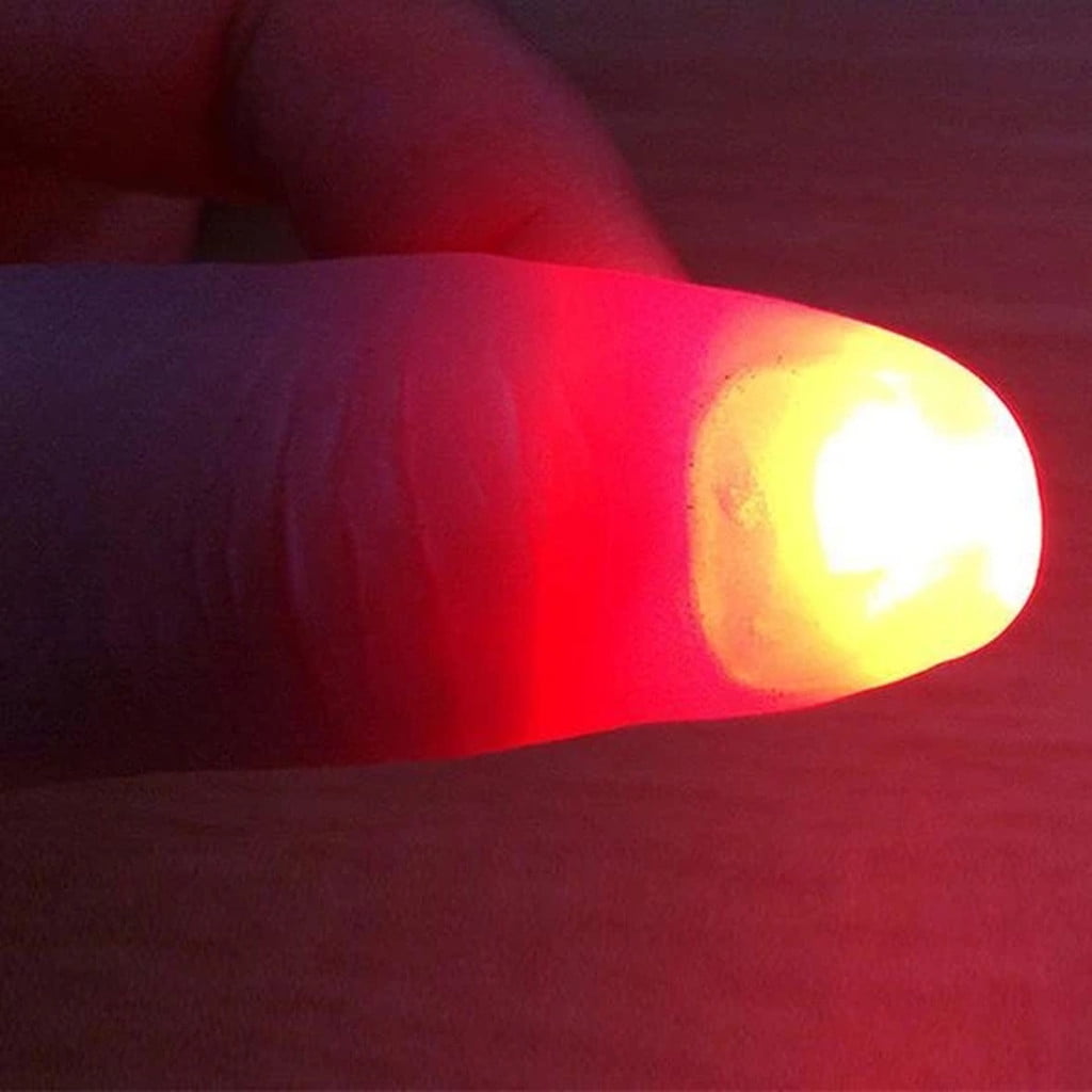 Apmemiss Clearance 2Pcs LED Finger Lights Bright Finger Rave Lights ...