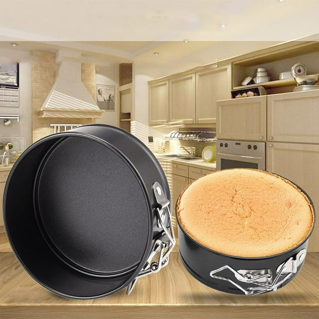 Apmemiss Clearance 4 Inch Mini Springform Pan, Non-stick Cheesecake Pan ...