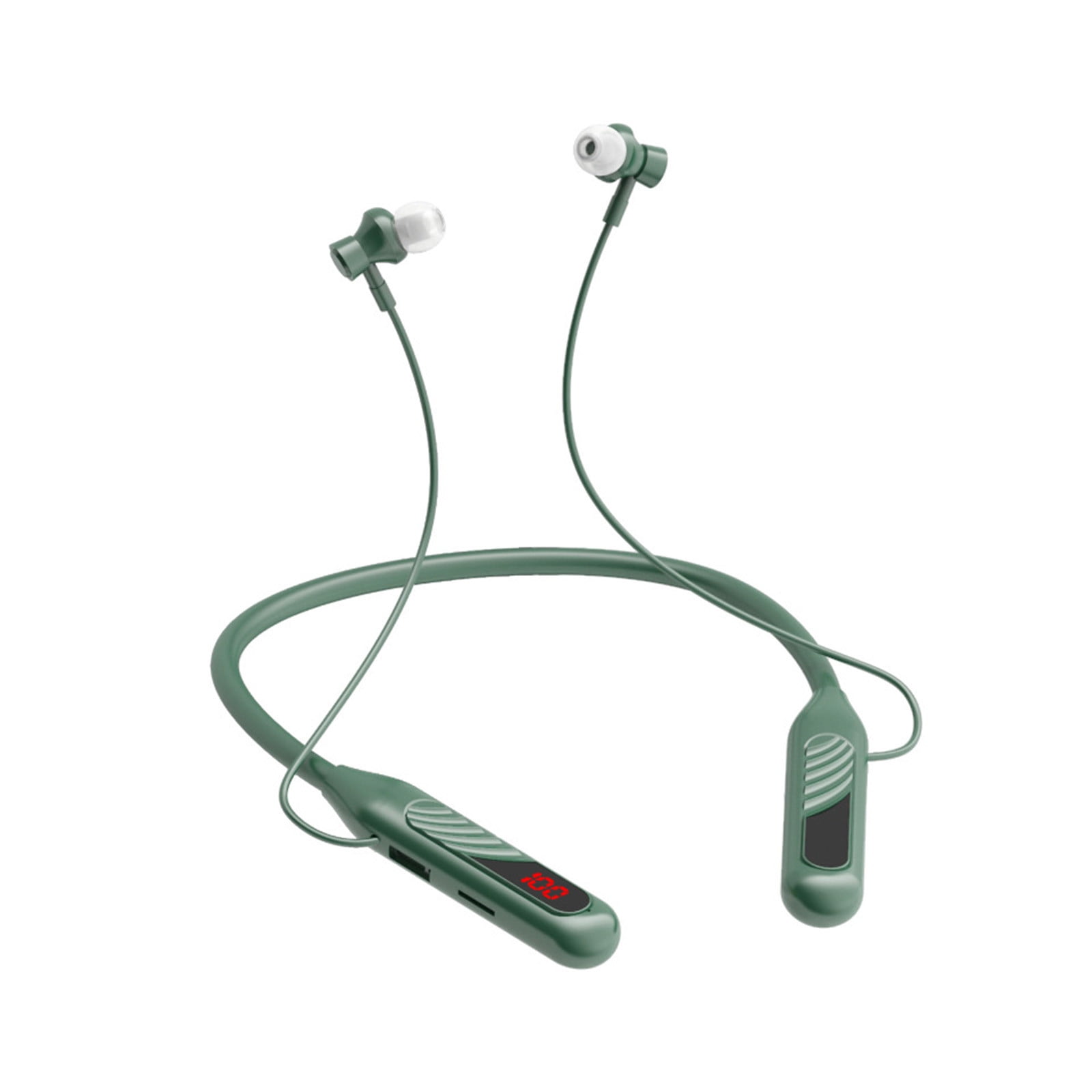 Apmemiss Clearance 5.3 Hanging Neck Wireless Sports Bluetooth Digital ...