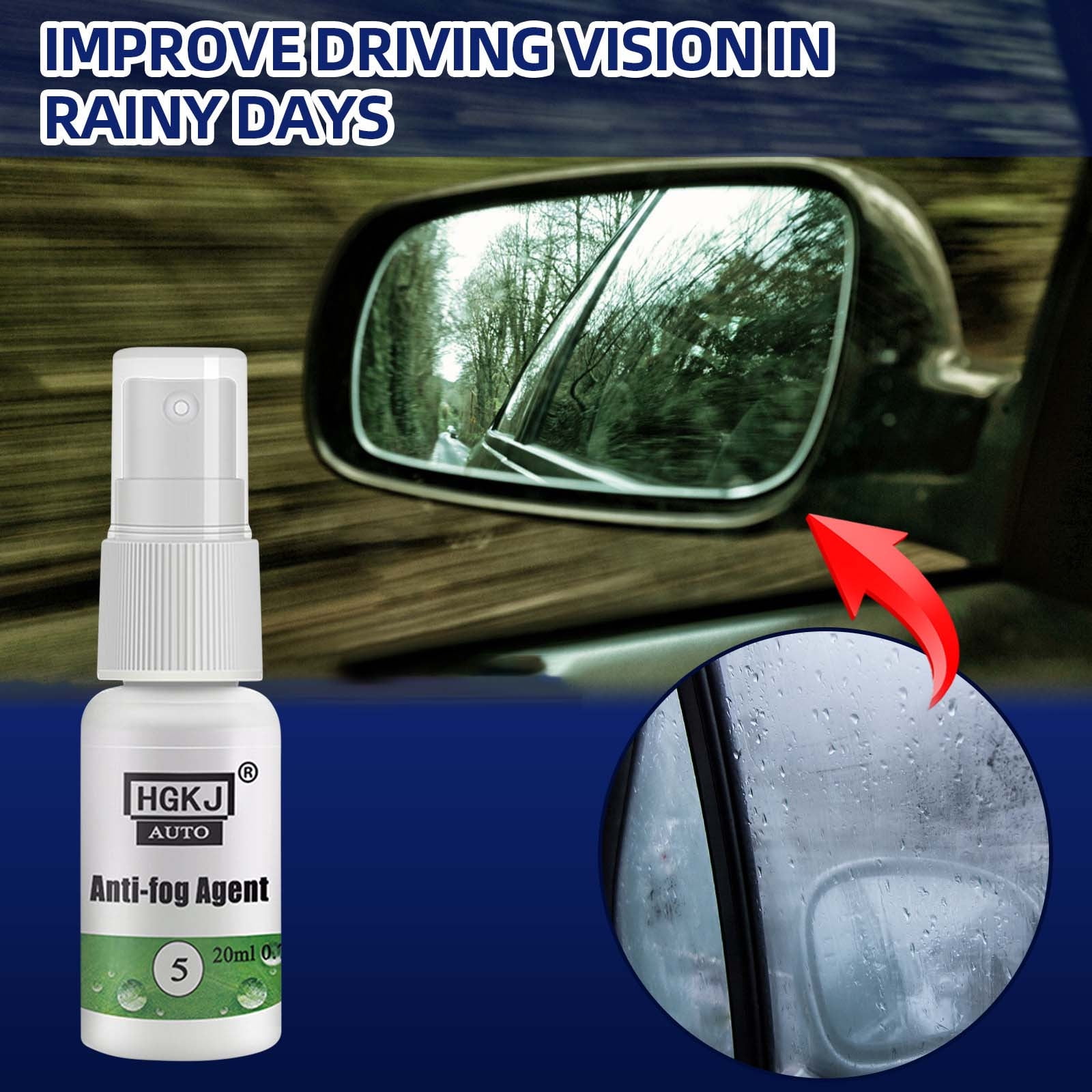 Apmemiss Clearance Anti-Fog Car Defogger Glass Cleaner Spray for ...