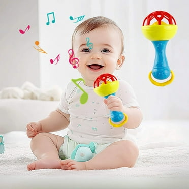 Infant Baby Musical Stuffed Animal Activity Soft Toys with Crinkle ...