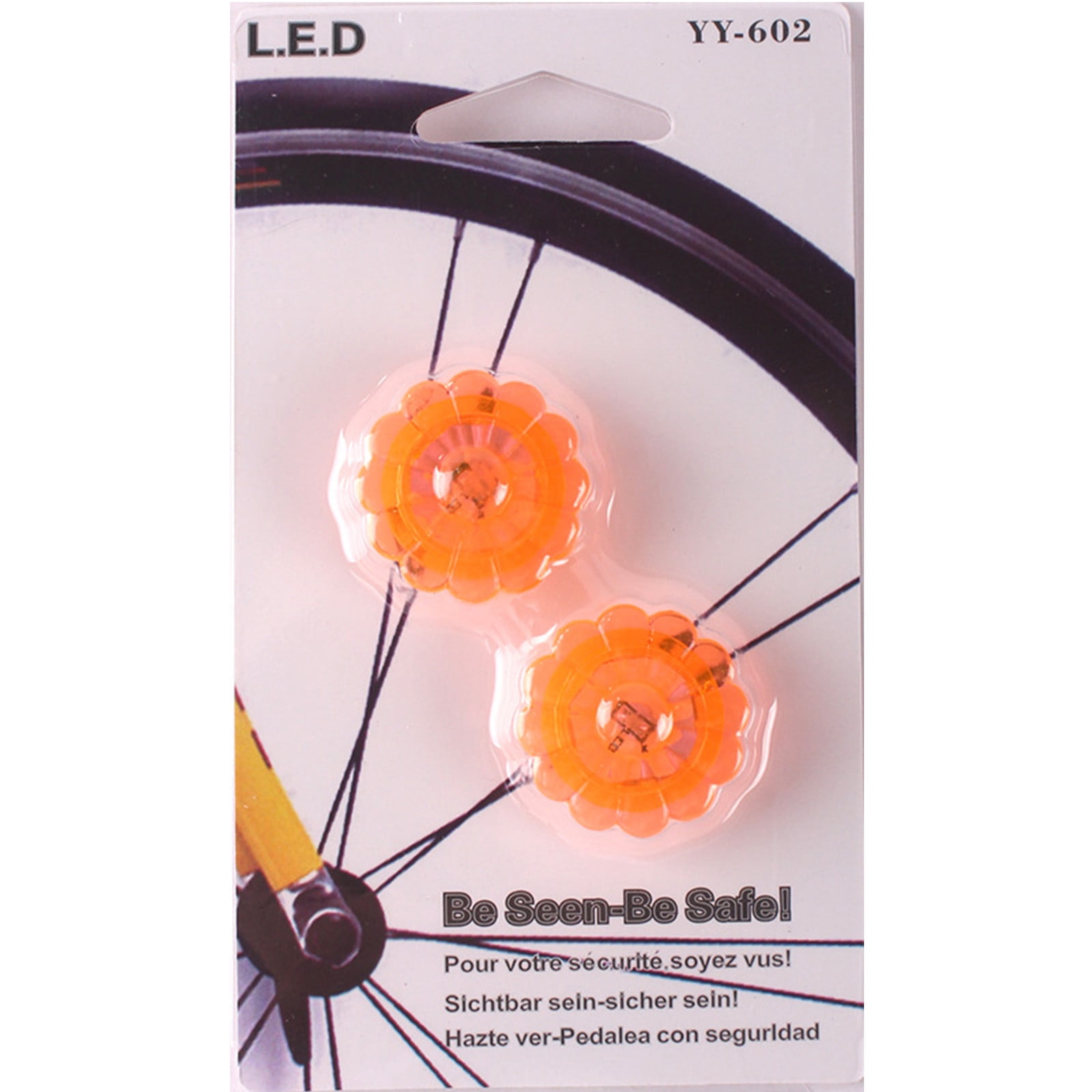 Apmemiss Clearance Bike Wheel Lights Ultra Bright Waterproof Bicycle Spoke Lights Cycling ...