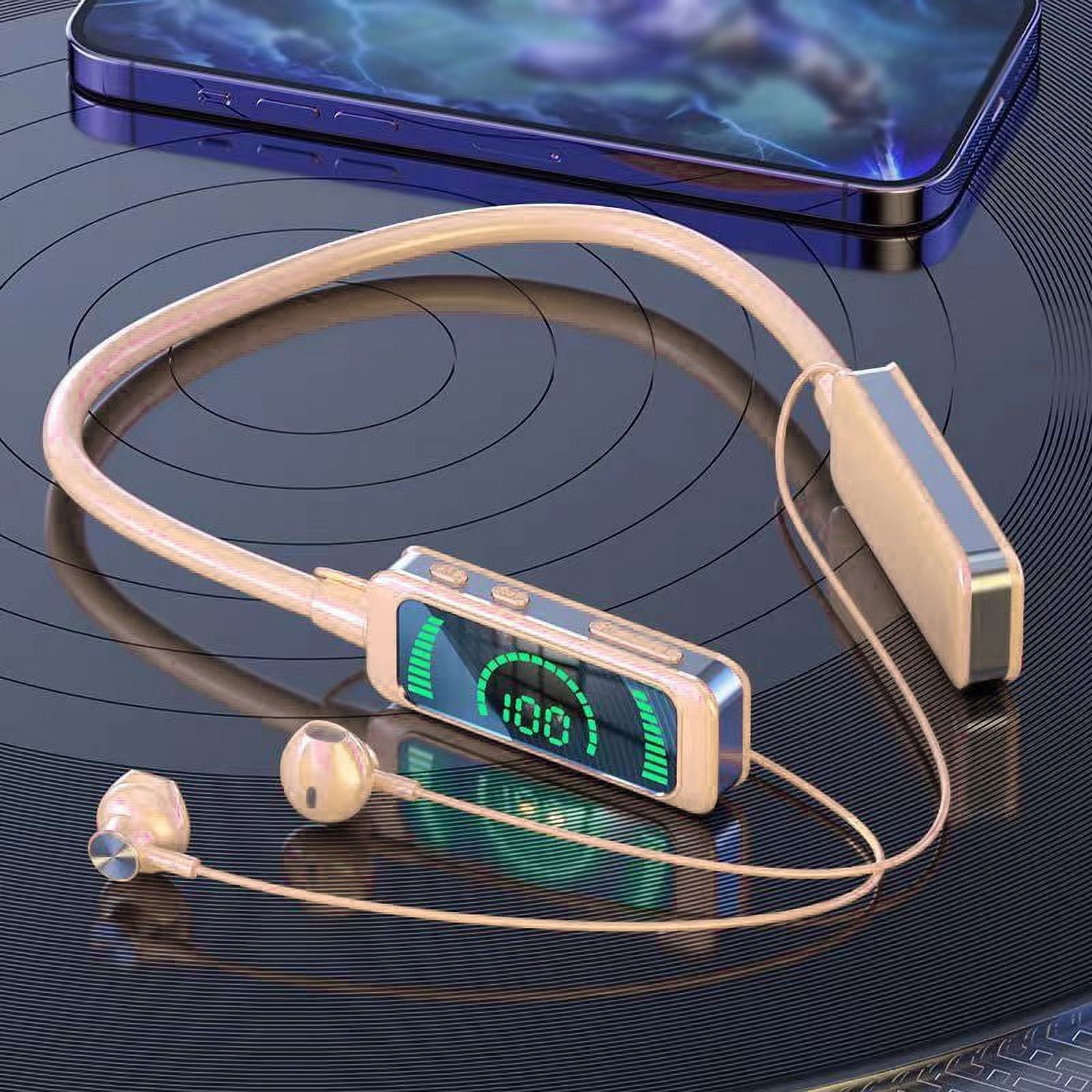 Apmemiss Clearance Bluetooth Earbuds Extra Long Playback With Microphone Headset Balanced