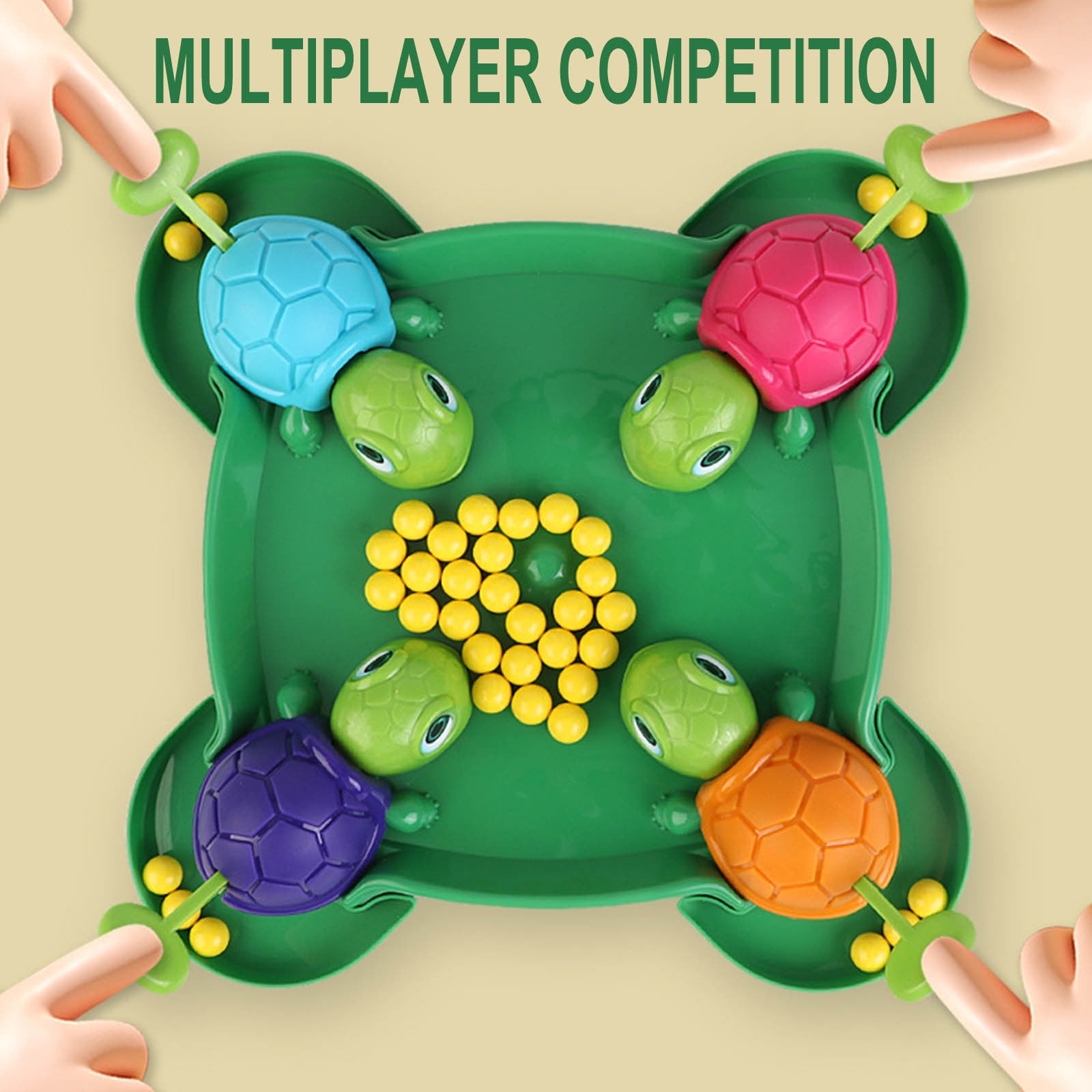 Apmemiss Clearance Board Game Hungry Turtle Board Game Table Bean Board Game Pre-School Game ...