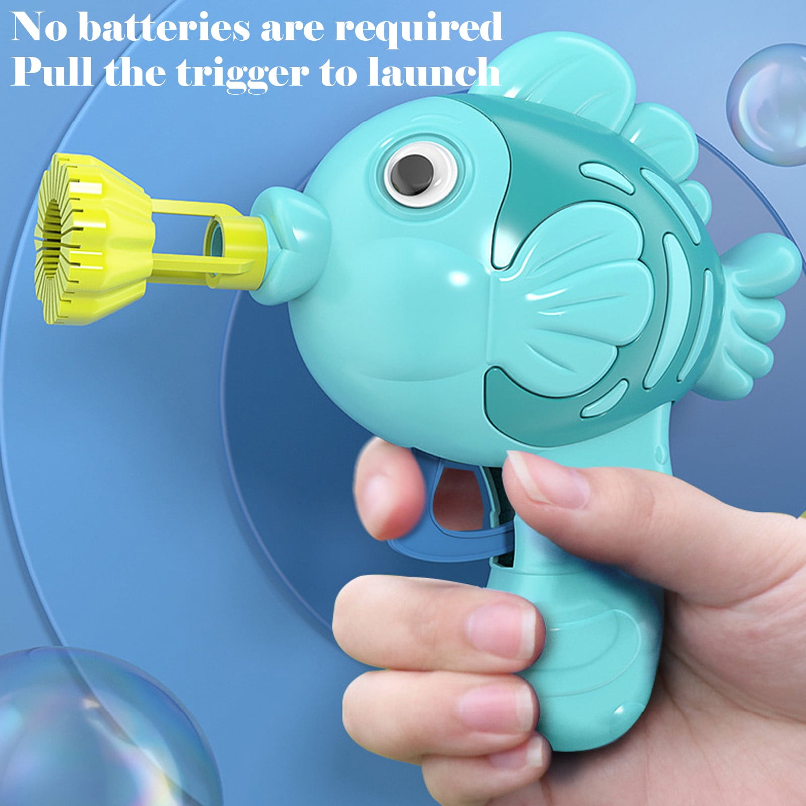 Apmemiss Clearance Bubble Guns, Fish Automatic Bubble Maker Blower ...