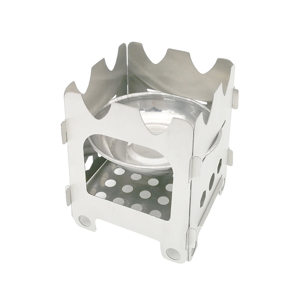 Apmemiss Clearance Camping Wood Burning Stove - Folding Camp Stove ...