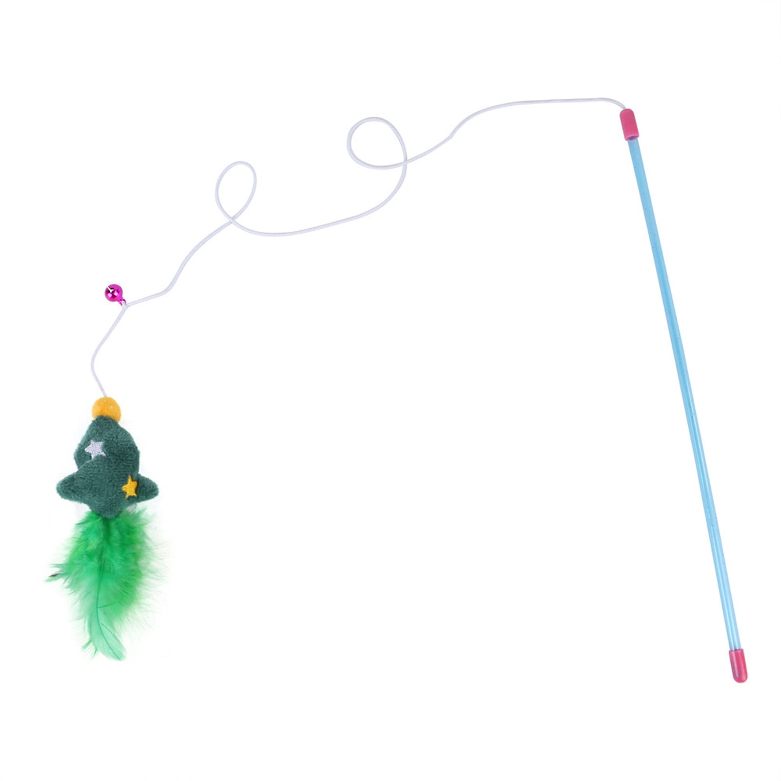 Apmemiss Clearance Cat Toys Automatic Interactive Cat Toys Natural Bird ...